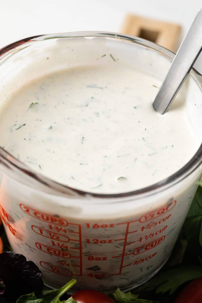 Homemade Ranch Dressing - Sauce Fanatic