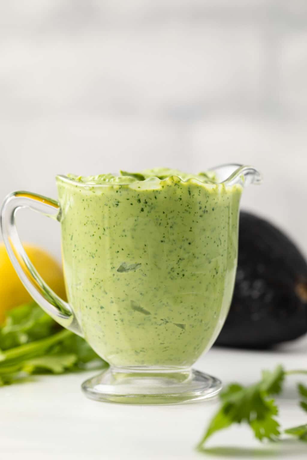 Avocado Cilantro Dressing - Sauce Fanatic